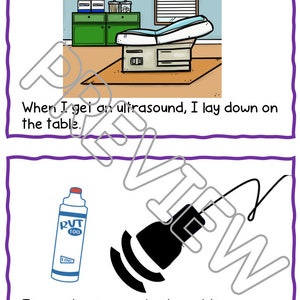Getting an Ultrasound Social Skills Story, Printable Social Skills ...