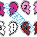 Heart Letter Matching Game, Printable Valentine's Day Game, Uppercase ...