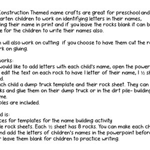 Editable Name Craft, Construction Theme Name Activity, Printable Name ...