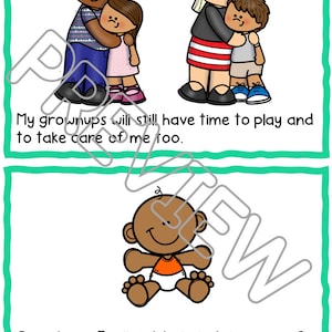 New Baby Social Skills Story, Printable Social Skills Story, Big ...