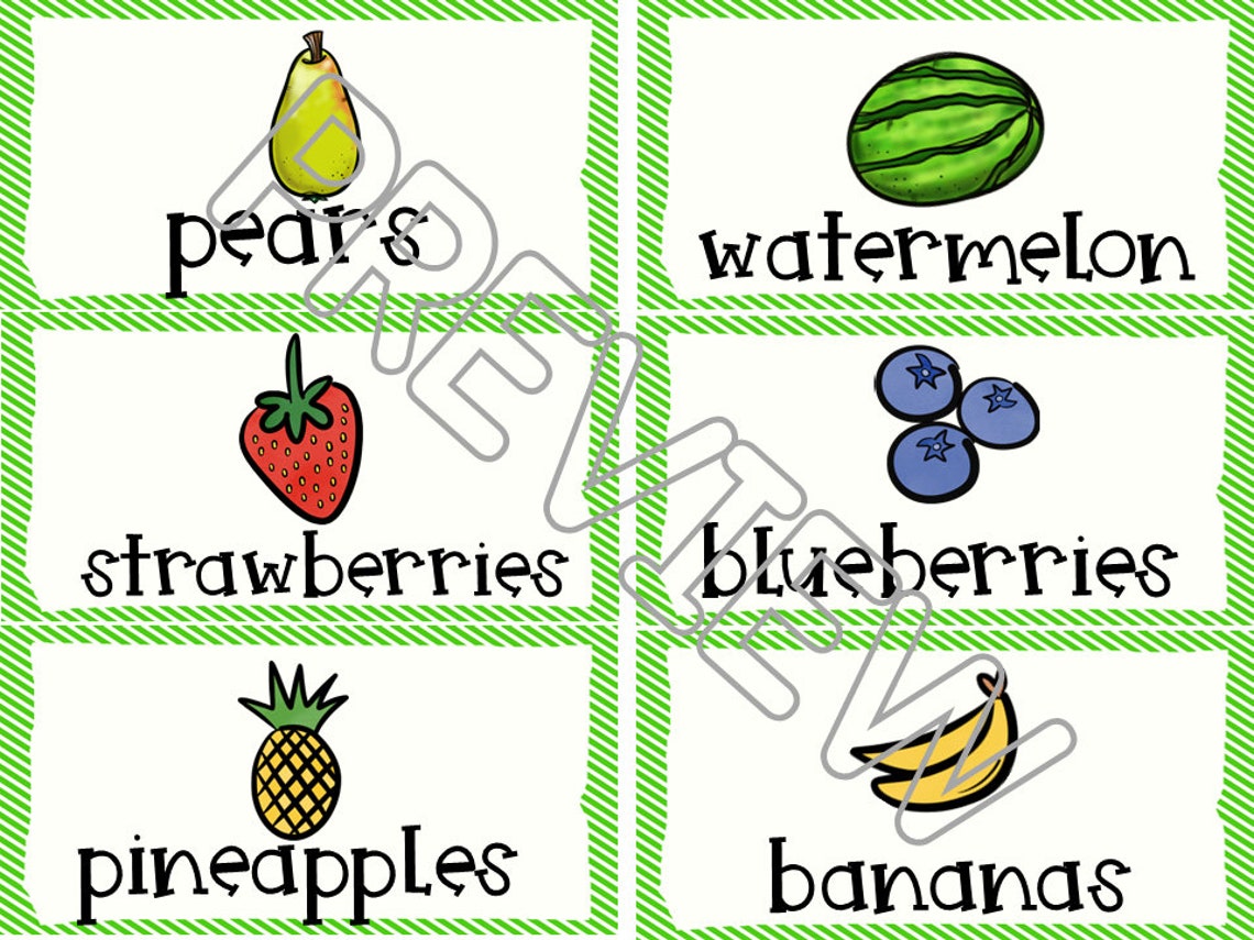 Dramatic Play Set, Pretend Play Set, Fruit Stand or Farmer's Market ...