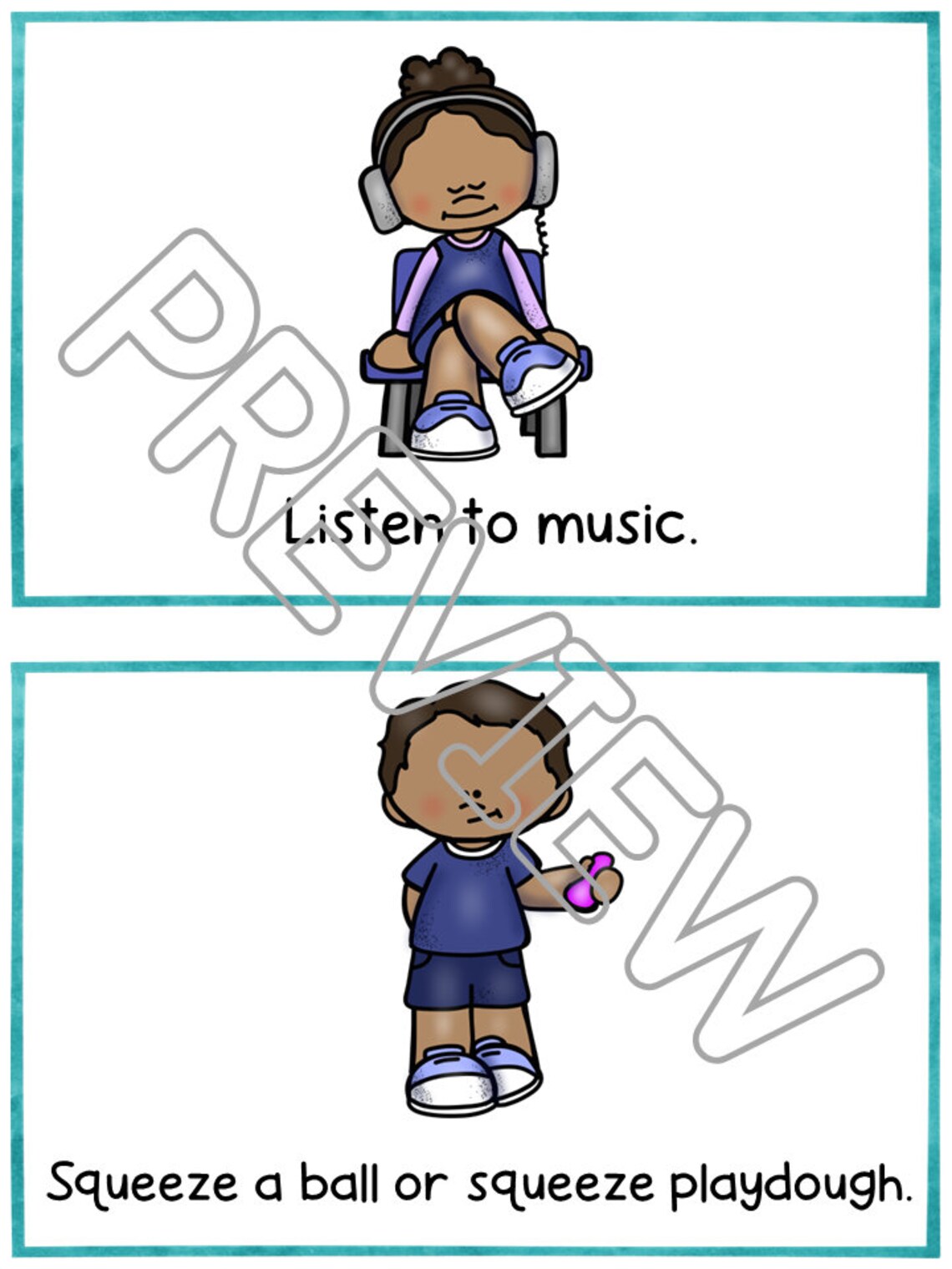 Printable Social Skills Story for Preschool Feeling Mad - Etsy