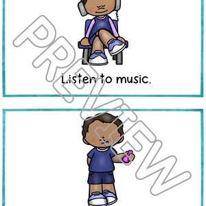 Printable Social Skills Story for Preschool, Feeling Mad, Calming ...