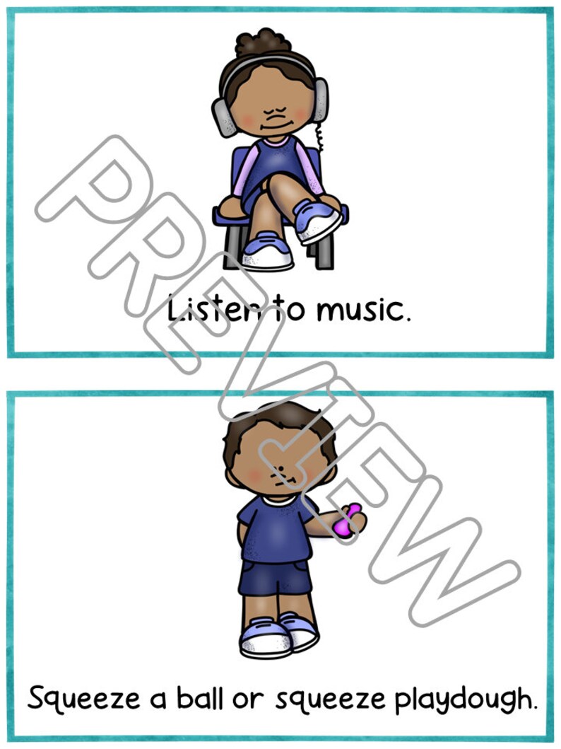 Printable Social Skills Story for Preschool Feeling Mad - Etsy