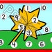 Fall Theme Math Game for Preschool, Roll and Cover Math Activity ...