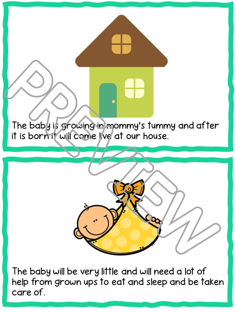 New Baby Social Skills Story, Printable Social Skills Story, Big ...