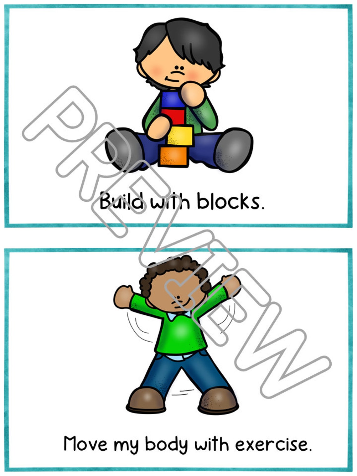 Printable Social Skills Story for Preschool Feeling Mad - Etsy