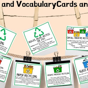 Printable Recycling Lesson, Recycling Lesson, Recycling Activity, Earth ...