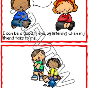 Being a Good Friend Social Skills Story, Friendship Social Skills Story ...