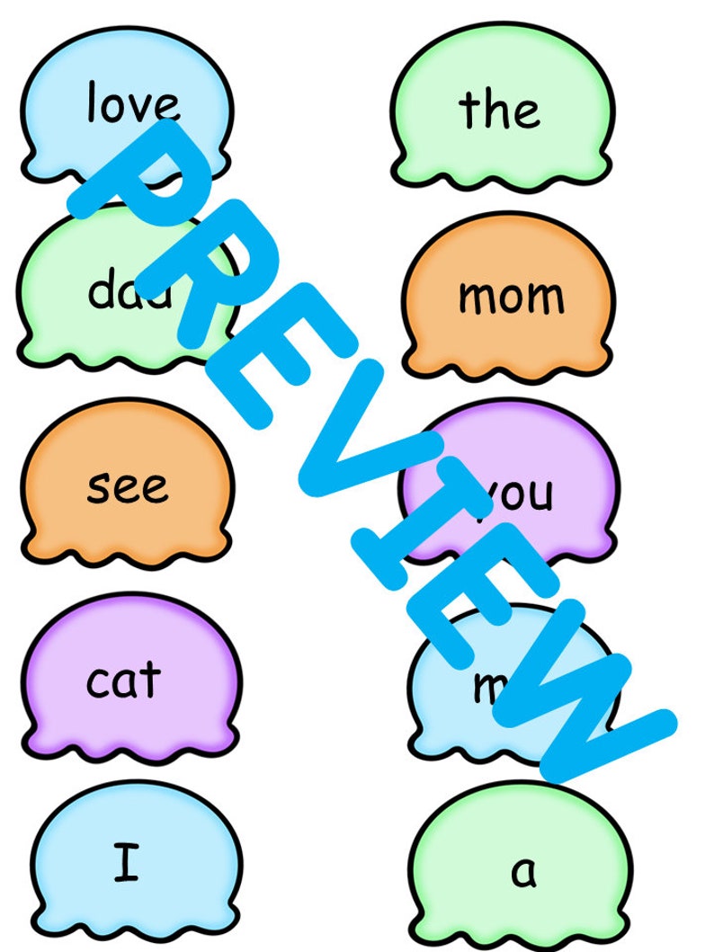 Sight Word Activity for Prek, Kindergarten and 1st Grade. Read and ...
