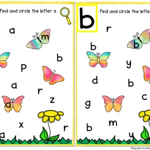 Butterfly Themed Lesson, Preschool Literacy, Preschool Letters ...
