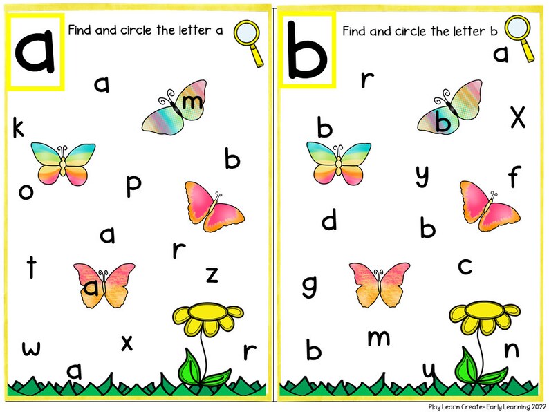 Butterfly Themed Lesson, Preschool Literacy, Preschool Letters ...