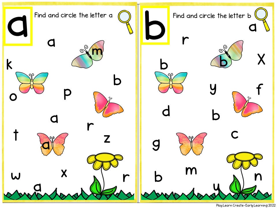Butterfly Themed Lesson, Preschool Literacy, Preschool Letters ...