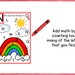 Rainbow Theme Letter Hunt Activity, Rainbow Theme Preschool Center ...