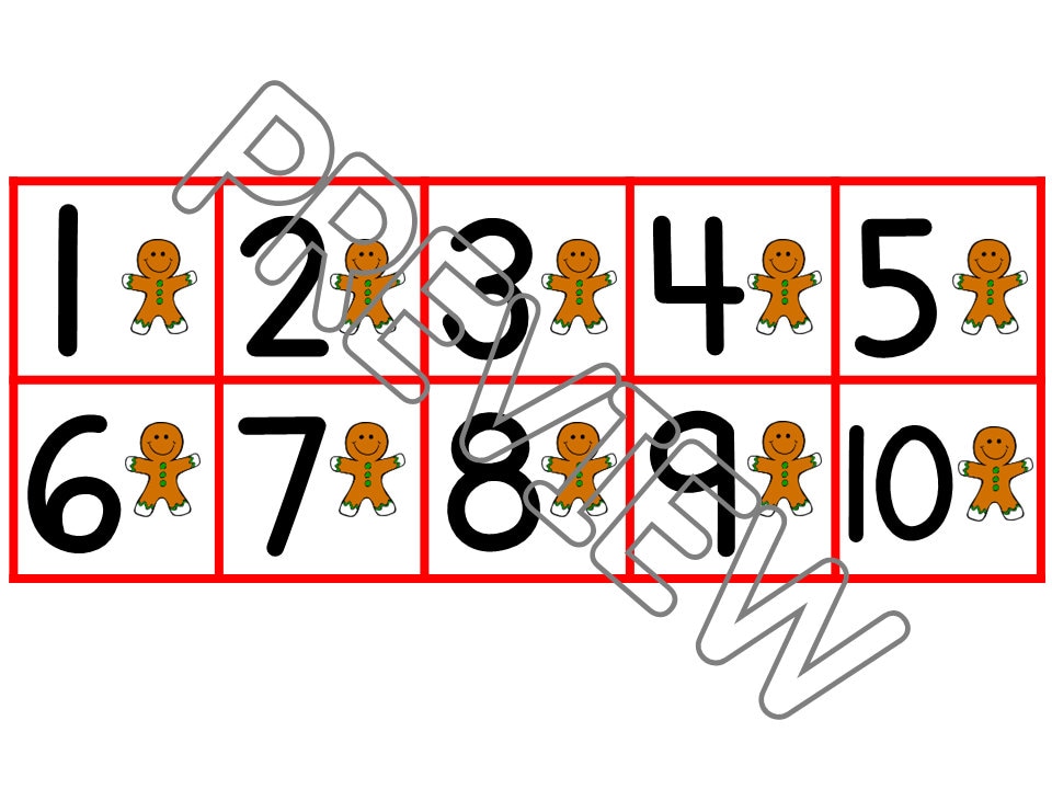 Gingerbread Search and Find Cards, I Spy Gingerbread Theme, Gingerbread ...