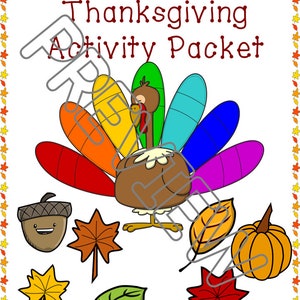 Toddler Thanksgiving Book, Fall, Learning, Toddler Learning Activities ...