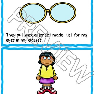 Getting Glasses Social Skills Story, Printable Social Skills Story ...