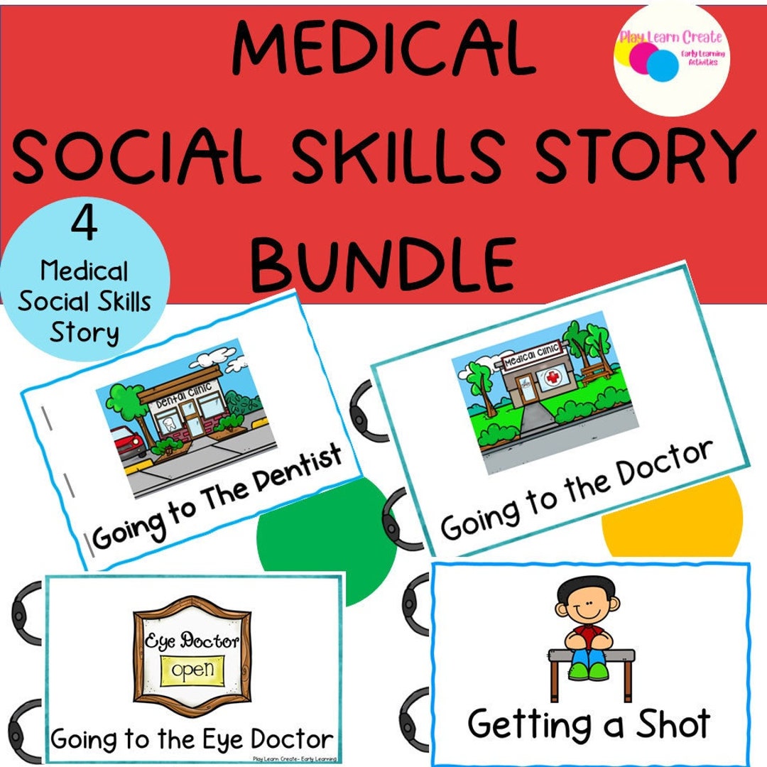 Medical Social Skills Stories, Doctor Social Skills Story, Dentist ...