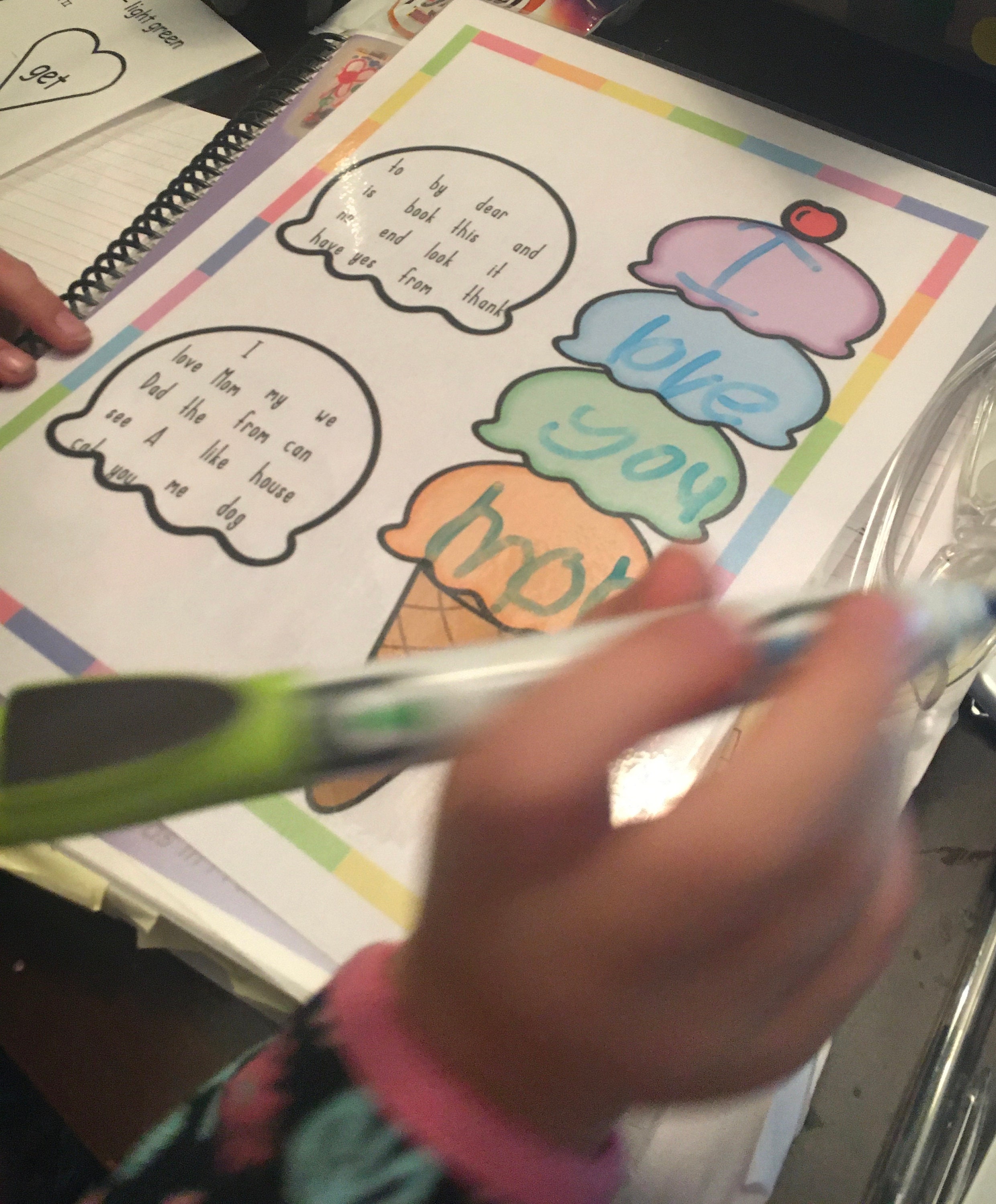 Sight Word Activity for Prek, Kindergarten and 1st Grade. Read and ...