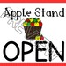 Apple Stand Dramatic Play Set, Printable Apple Activities, Dramatic ...