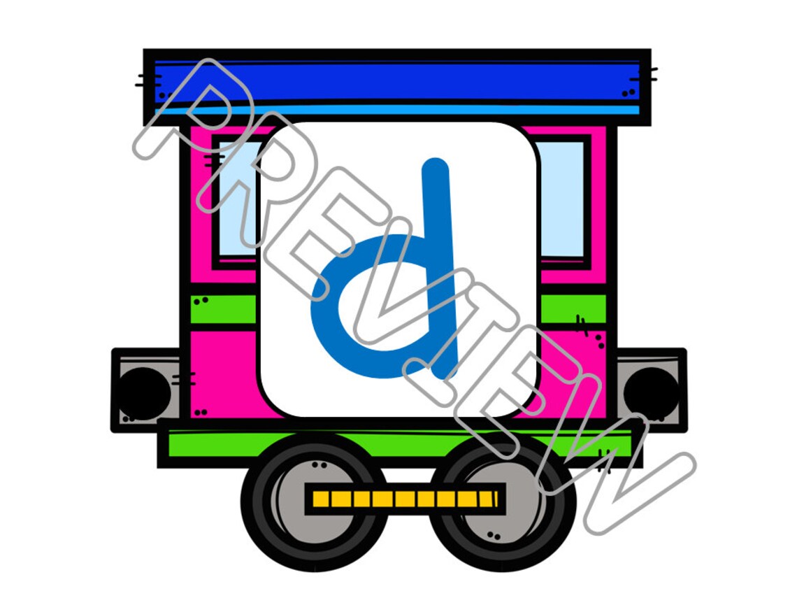 Printable Name Train, Custom Name Train, Train Learning, Train Puzzle ...