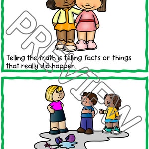 Telling the Truth Social Skills Story, Honesty Social Skills Story ...