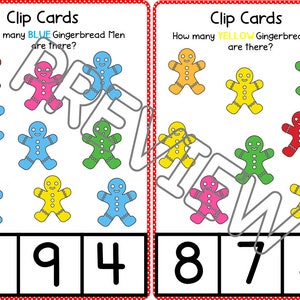 Gingerbread Theme Color Activities, Toddler Color Activities, Toddler ...