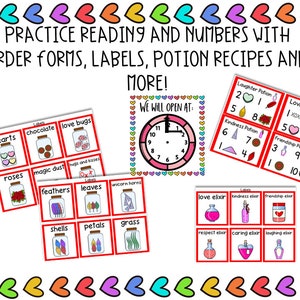 Love Potion Dramatic Play Set for Valentine's Day, Pretend Play for ...