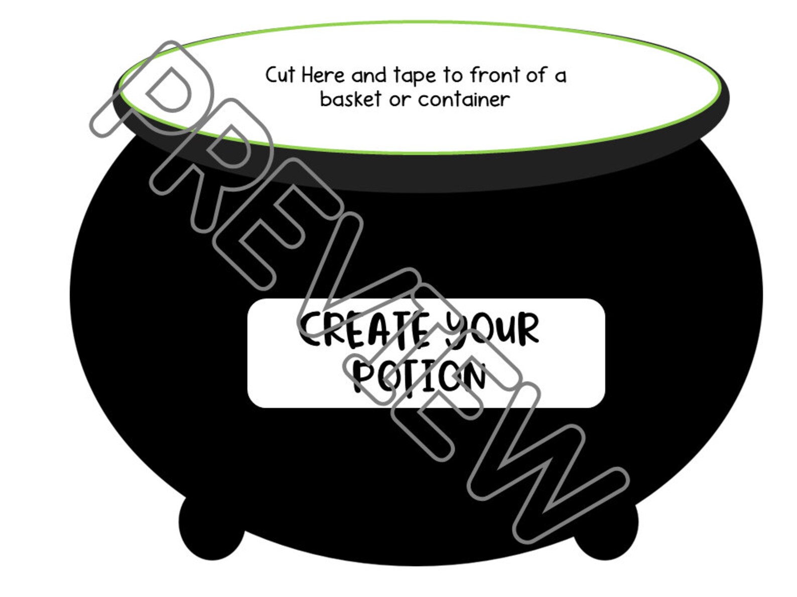 Halloween Potion Station Dramatic Play, Witch Dramatic Play, Halloween ...