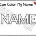 Personalized Name Workbook, Printable Name Book, Editable Name Activity ...