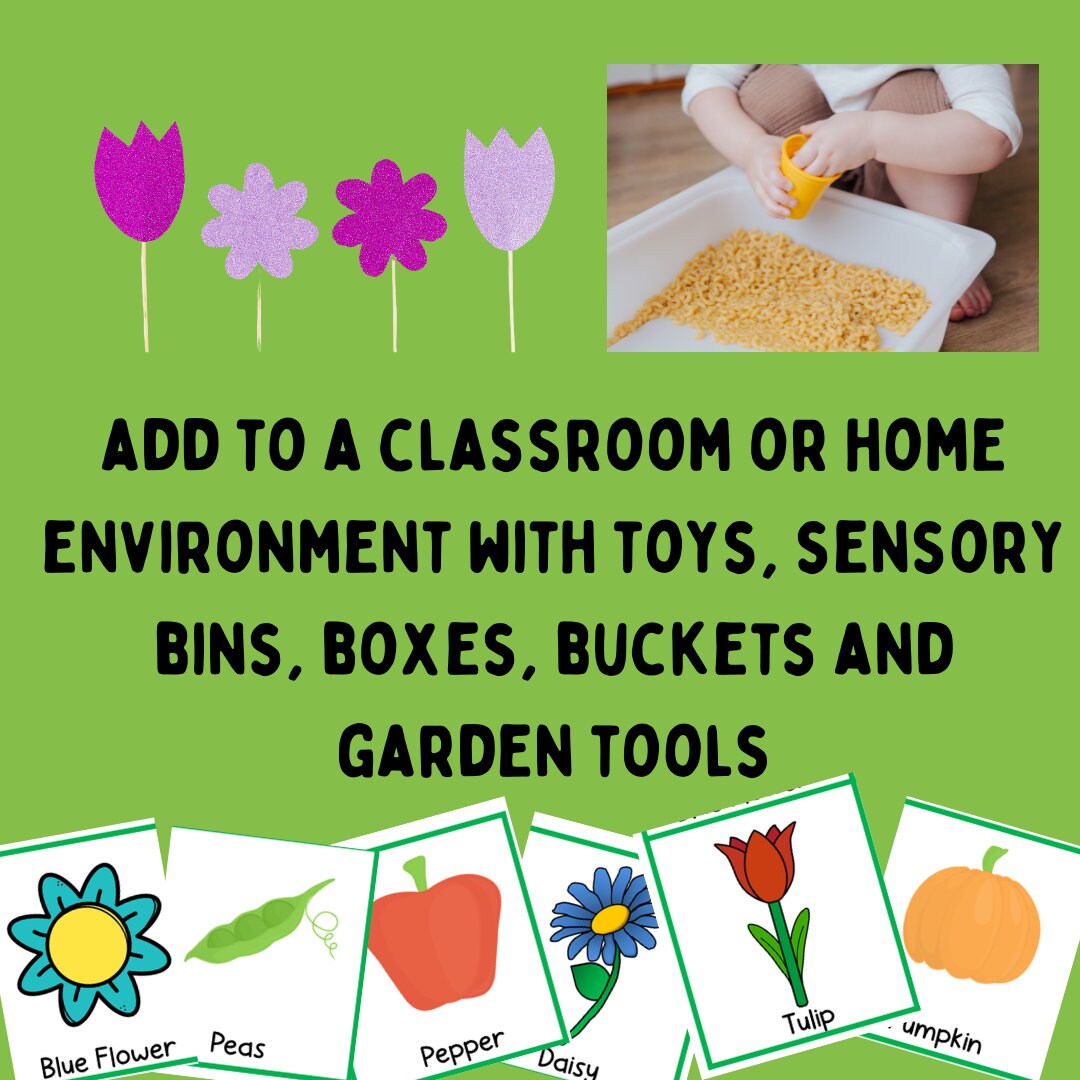 Garden Dramatic Play, Pretend Play Set, Garden Store Play, Preschool ...