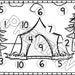Printable Math Game for Preschool, Camping Theme Preschool, Camping ...