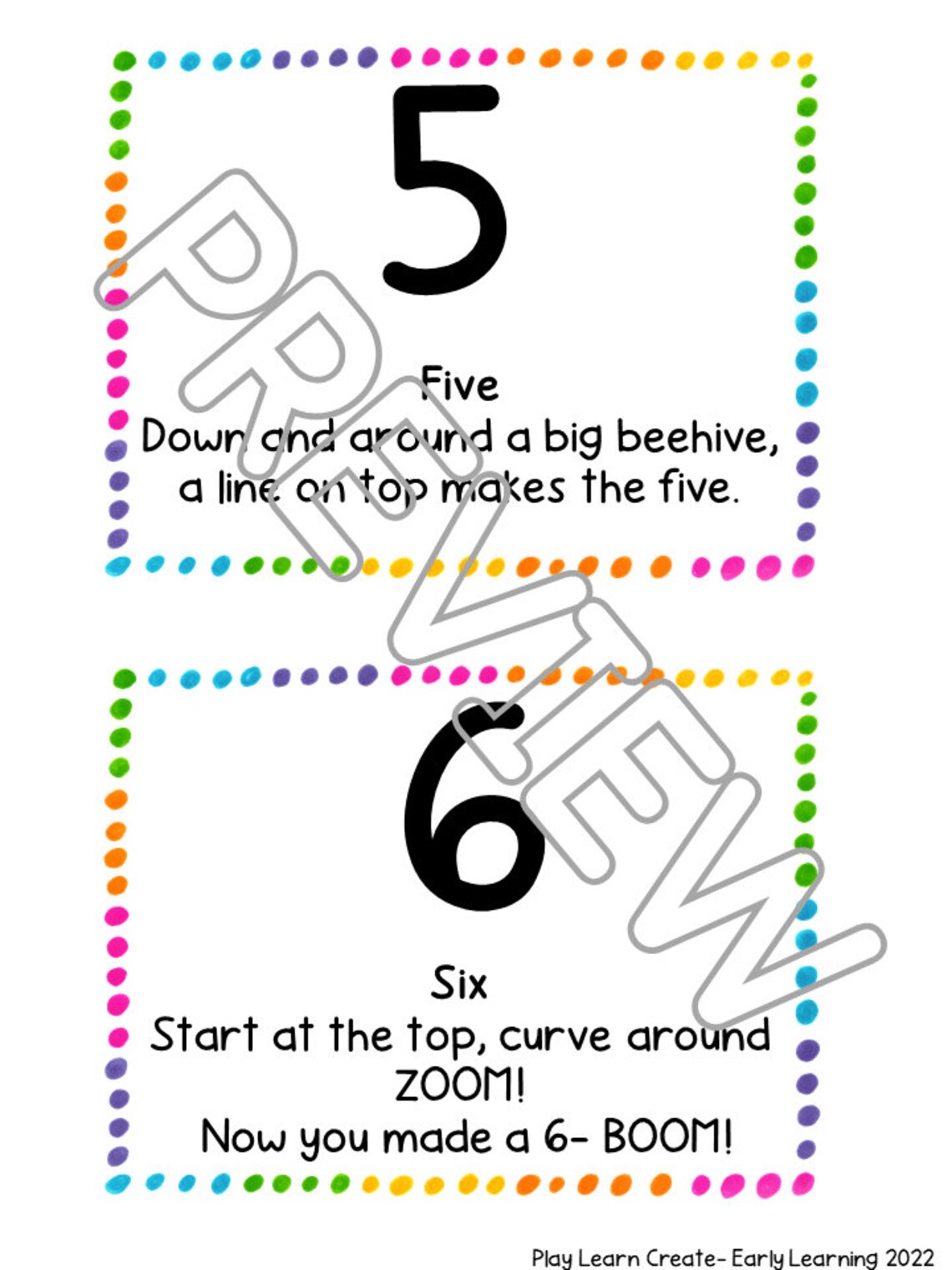 Number Activity Book, Number Printables for Preschool Math ...