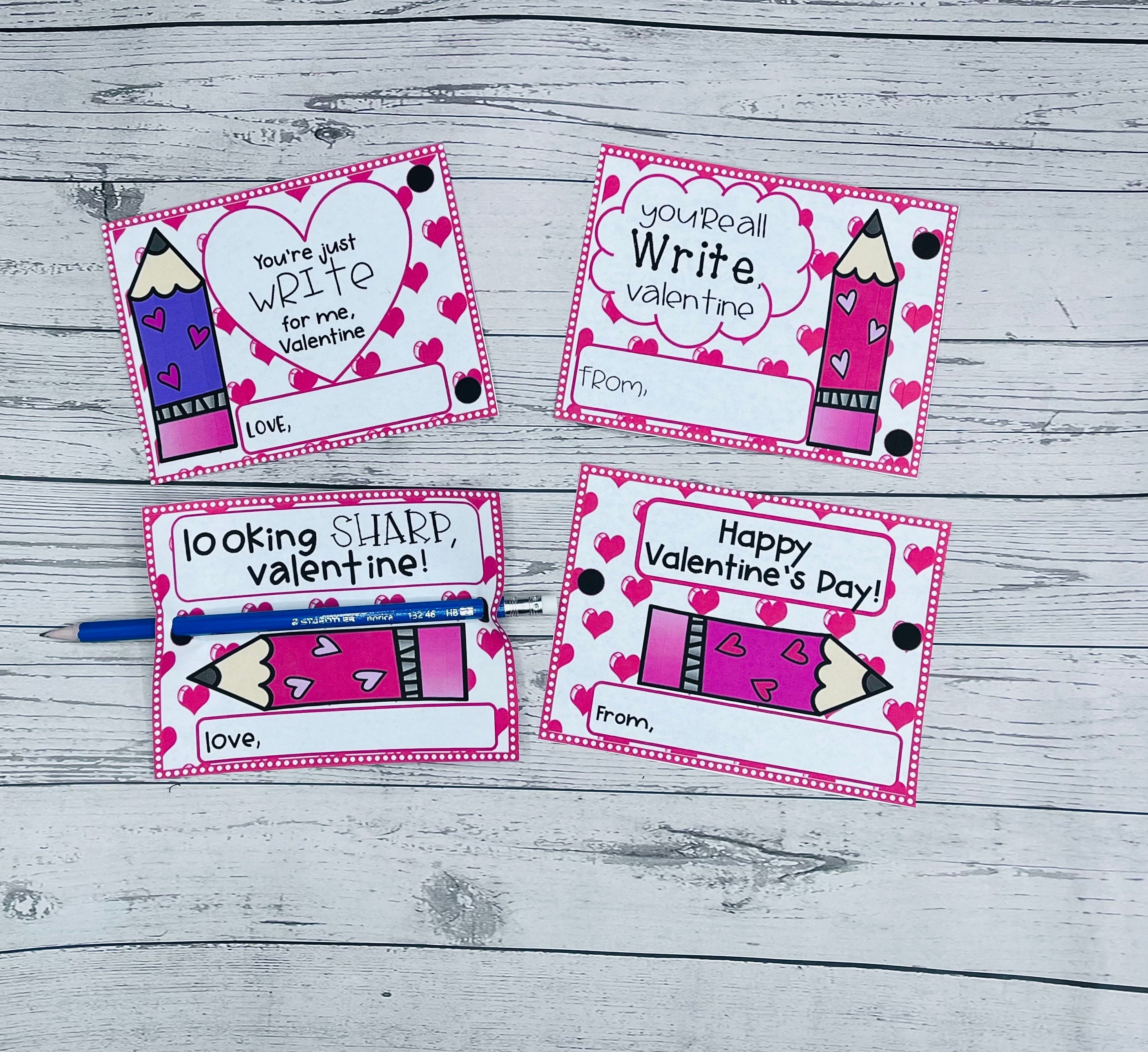 Valentine's Day Cards for Kids, Valentines, Printable Valentines Cards ...