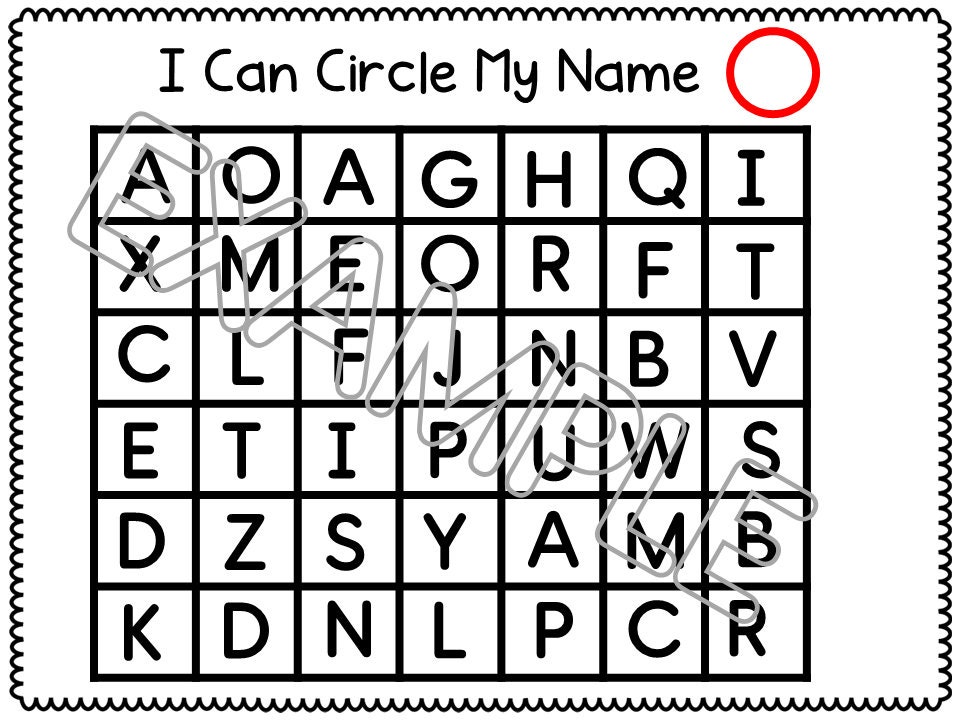Personalized Name Workbook, Printable Name Book, Editable Name Activity ...