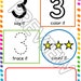 Number Activity Book, Number Printables for Preschool Math ...
