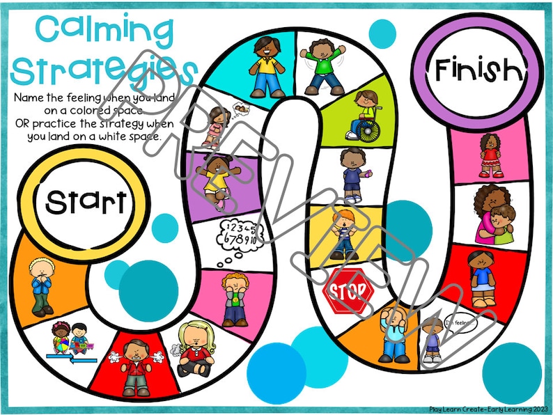 Feelings and Emotions Game for Preschool, Prek and Kindergarten - Etsy