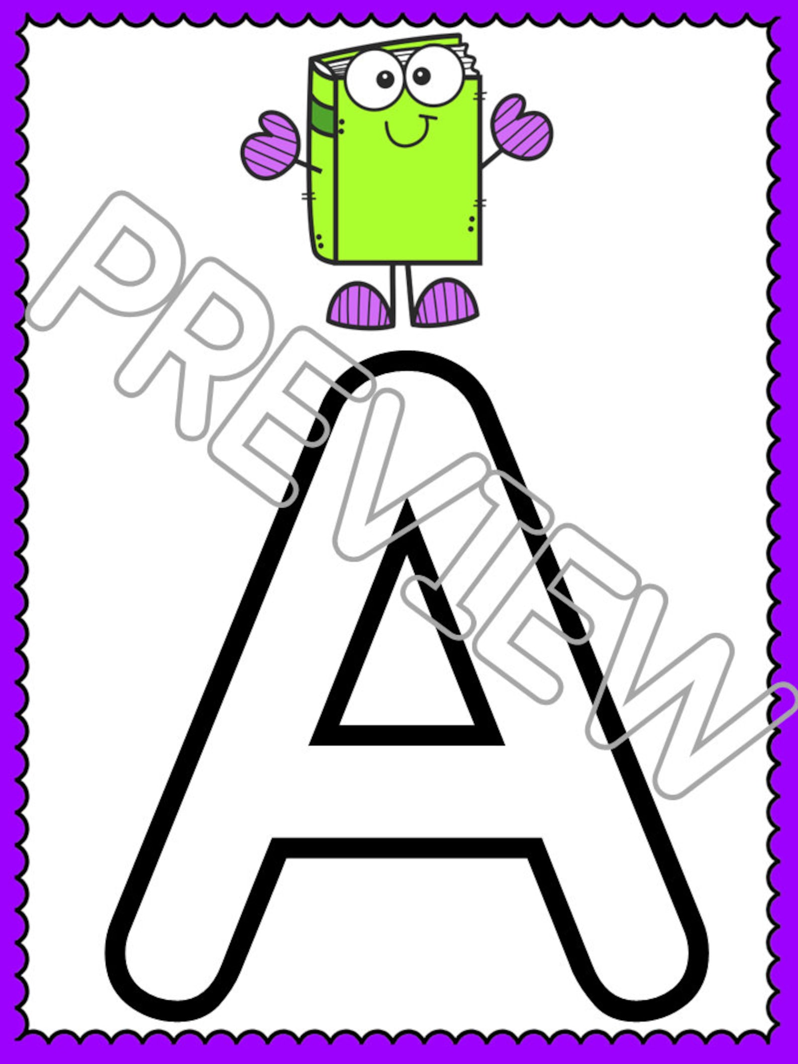 Back to School Playdough Mats, School Supply Theme, Alphabet Playdough ...