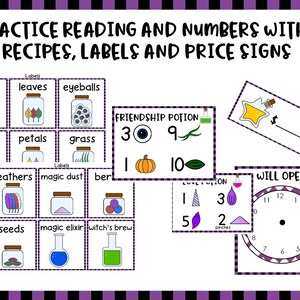 Halloween Potion Station Dramatic Play, Witch Dramatic Play, Halloween ...