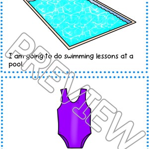 Swimming Lesson Social Skills Story, Printable Social Skills Story ...