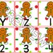 Gingerbread Letter and Number Games, Gingerbread Preschool Math ...