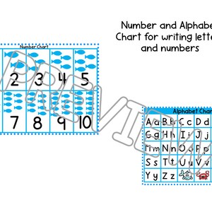 Printable Ocean Theme Learning, Ocean Theme Writing, Preschool Writing ...