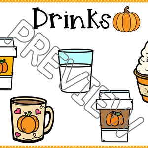 Pumpkin Cafe Dramatic Play Set, Halloween Dramatic Play, Coffee Shop ...