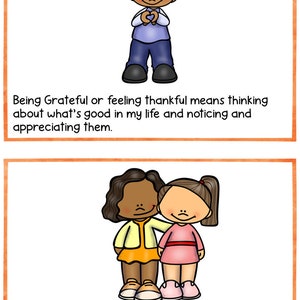 Grateful Social Skills Story, Thankful Social Skills Story, I Am ...