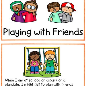 Going to Kindergarten Social Skills Story, Bundle of Social Skills ...