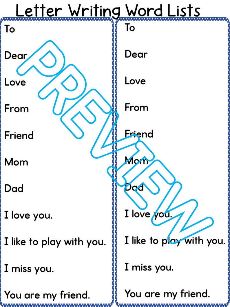 Post Office Dramatic Play Set Printable Play Pretend Play | Etsy