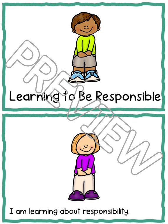 Being Responsible Clipart