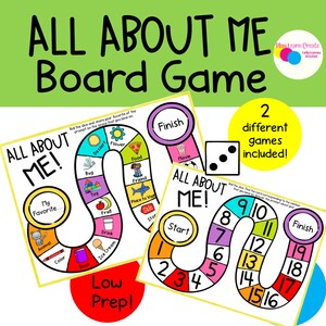 All About Me Theme Bundle, All About Me Preschool Activities, All About ...