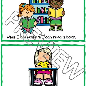 Waiting Social Skills Story, Patience Social Skills Story, Patience ...