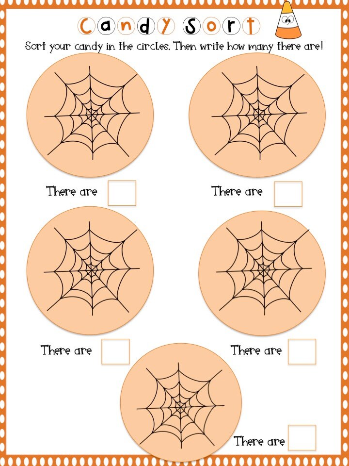 Halloween Candy Activities. After Halloween Activities! Preschool and ...
